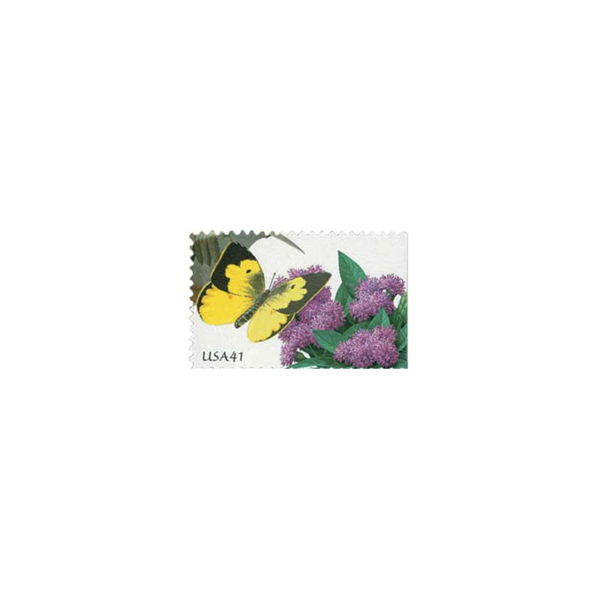 10 Butterfly and Ironweed Postage Stamps // 41 Cent // Set of 10 // Po ...