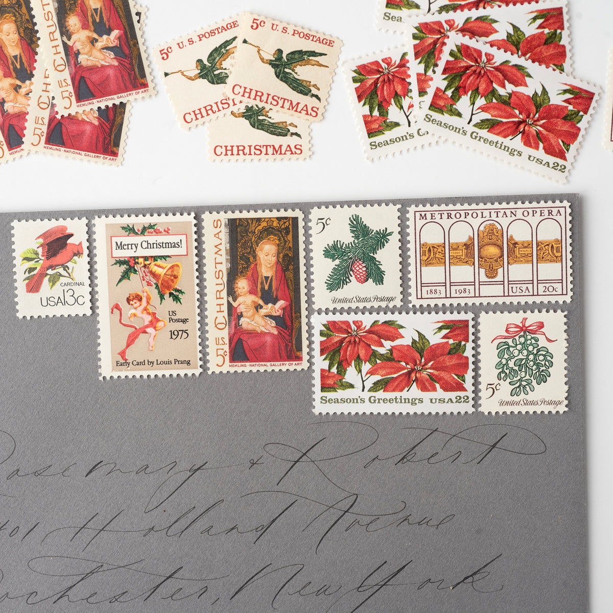 Vintage wedding postage and out of print forever stamps – Flourish Fine ...