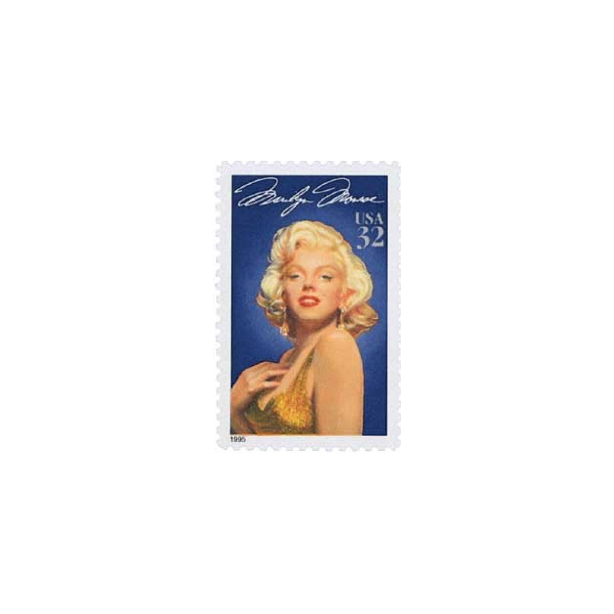 10 Marilyn Monroe Postage Stamps // UNUSED // 32 Cents // Legends of H ...